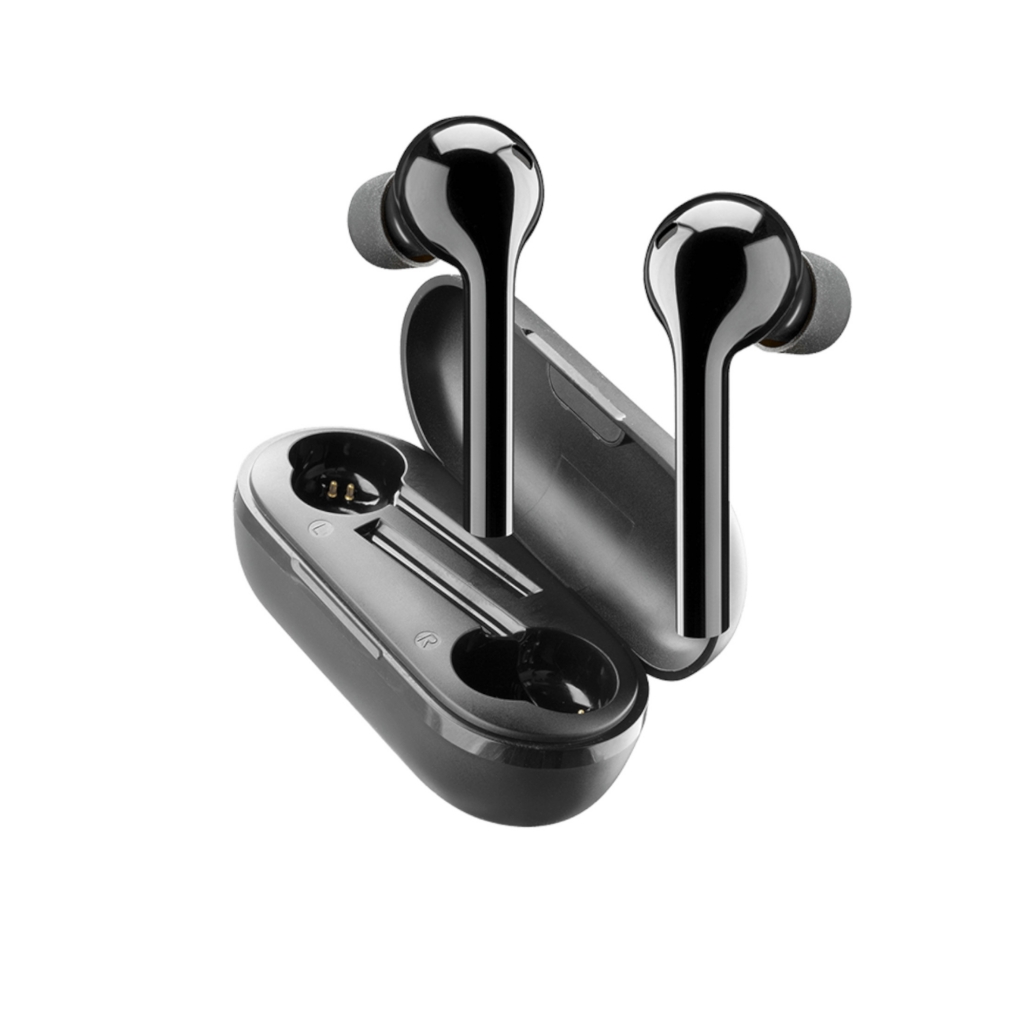 Jewel with pearls with black Earbuds SET - Coliac Martina Grasselli